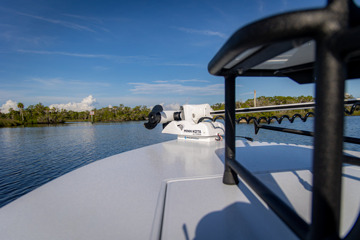 Power Pux | Power Supplied Trolling Motor Mounting Bracket