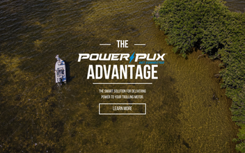 Power Pux | Power Supplied Trolling Motor Mounting Bracket