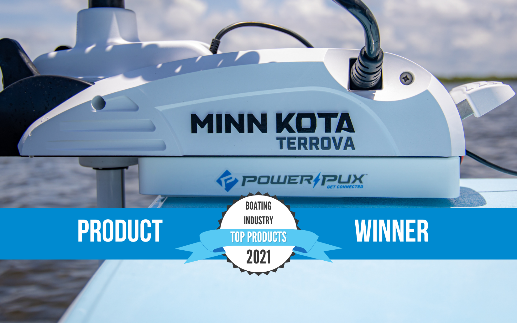 Power Pux | Power Supplied Trolling Motor Mounting Bracket